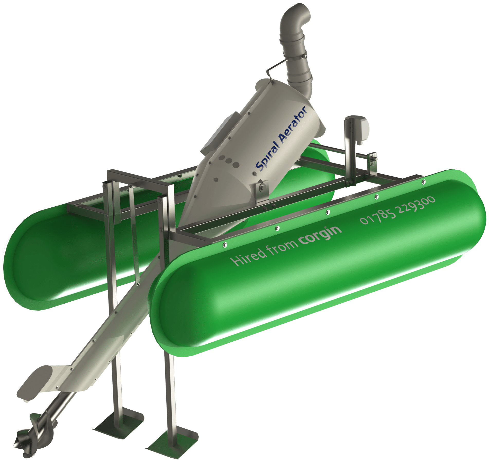 Oxidation Ditch Aerators & Aeration | Corgin Ltd