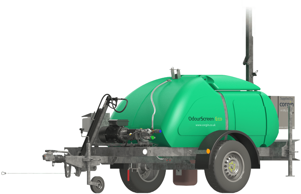 Towable Odour Control - Portable Units - OdourScreen | Corgin Ltd