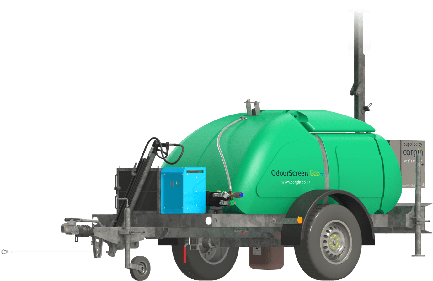 Towable Odour Control - Portable Units - OdourScreen | Corgin Ltd