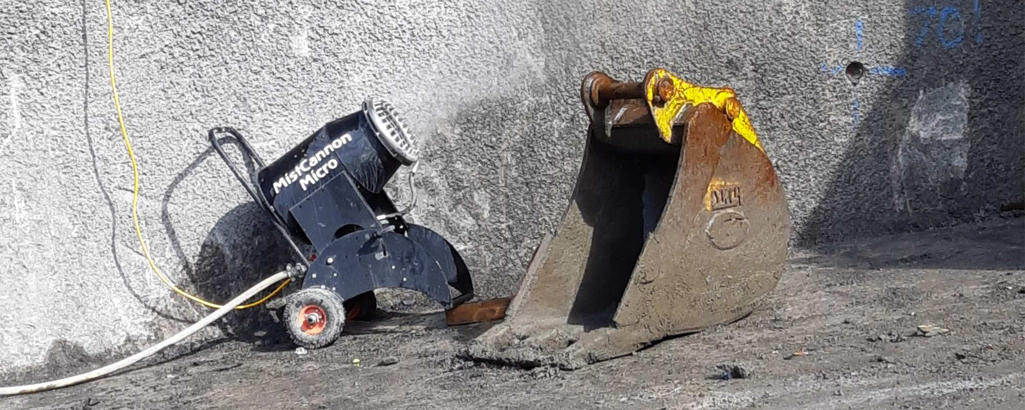 MistCannon Micro - Small-Scale Dust Suppression | Corgin Ltd