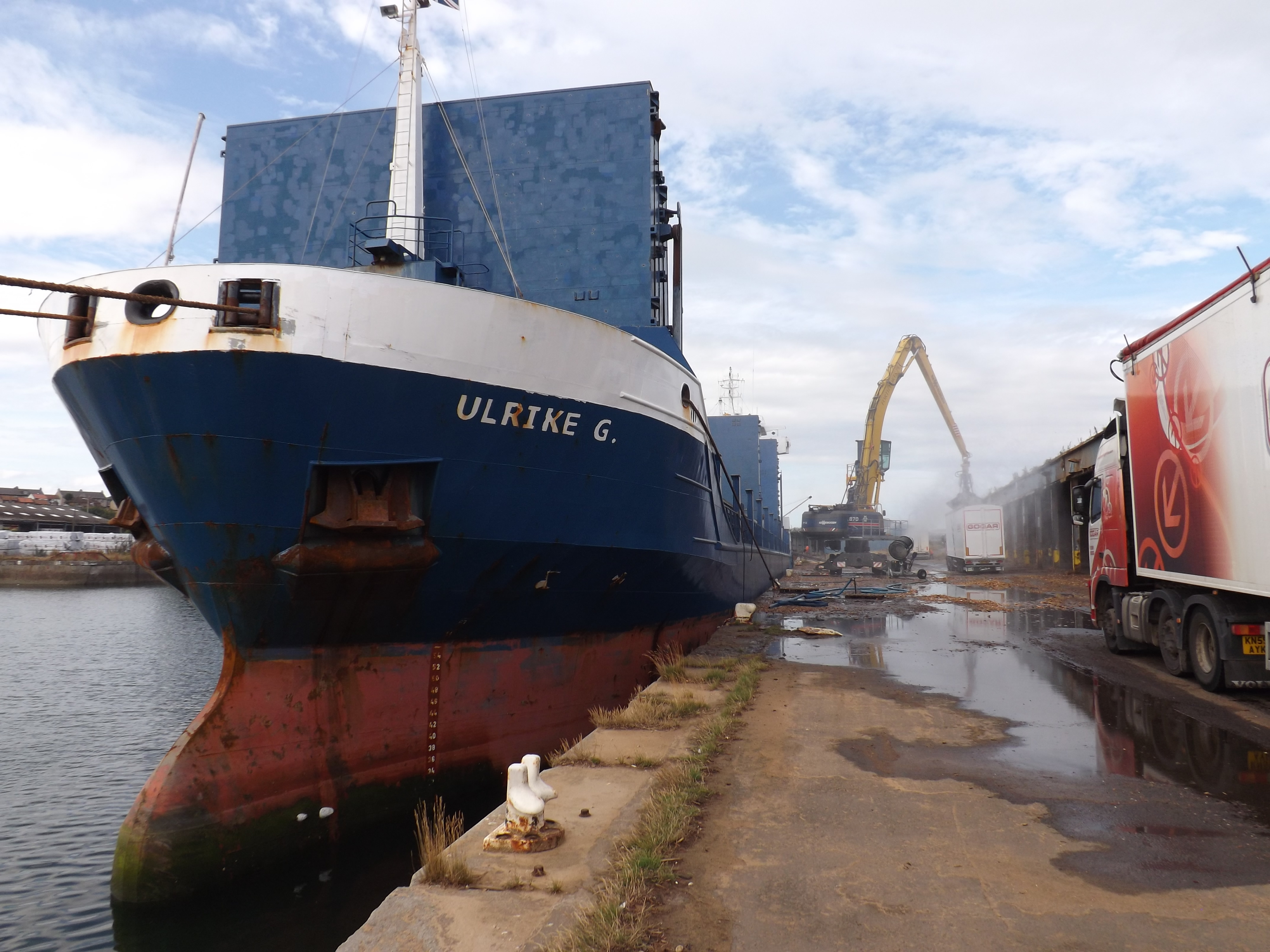 Ship Loading & Unloading Dust Suppression | Corgin Ltd