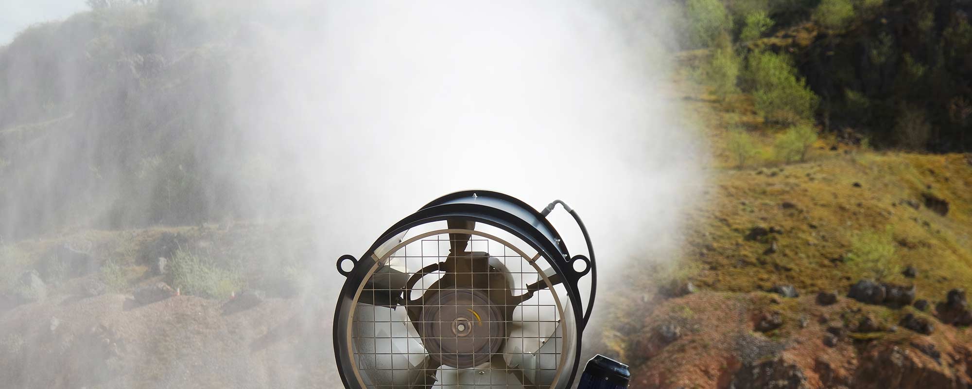 Mist Cannon - Water Mist Cannon - MistCannon | Corgin Ltd