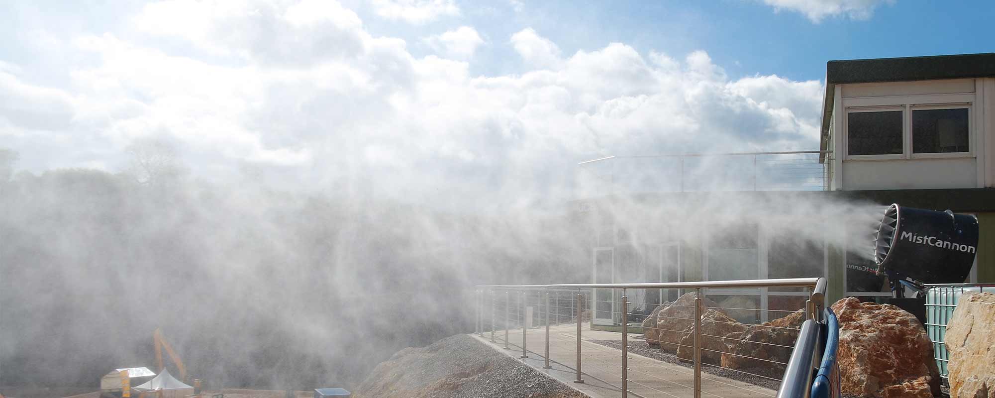 Mist Cannon - Water Mist Cannon - MistCannon | Corgin Ltd