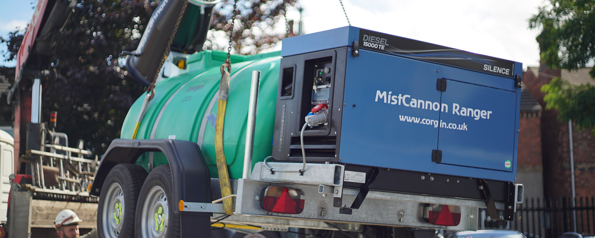 Dust Suppression Trailer | Corgin Ltd