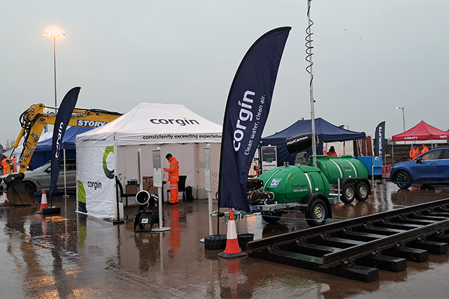 Dust Suppression at Network Rail's Works Delivery Innovation Day 2022