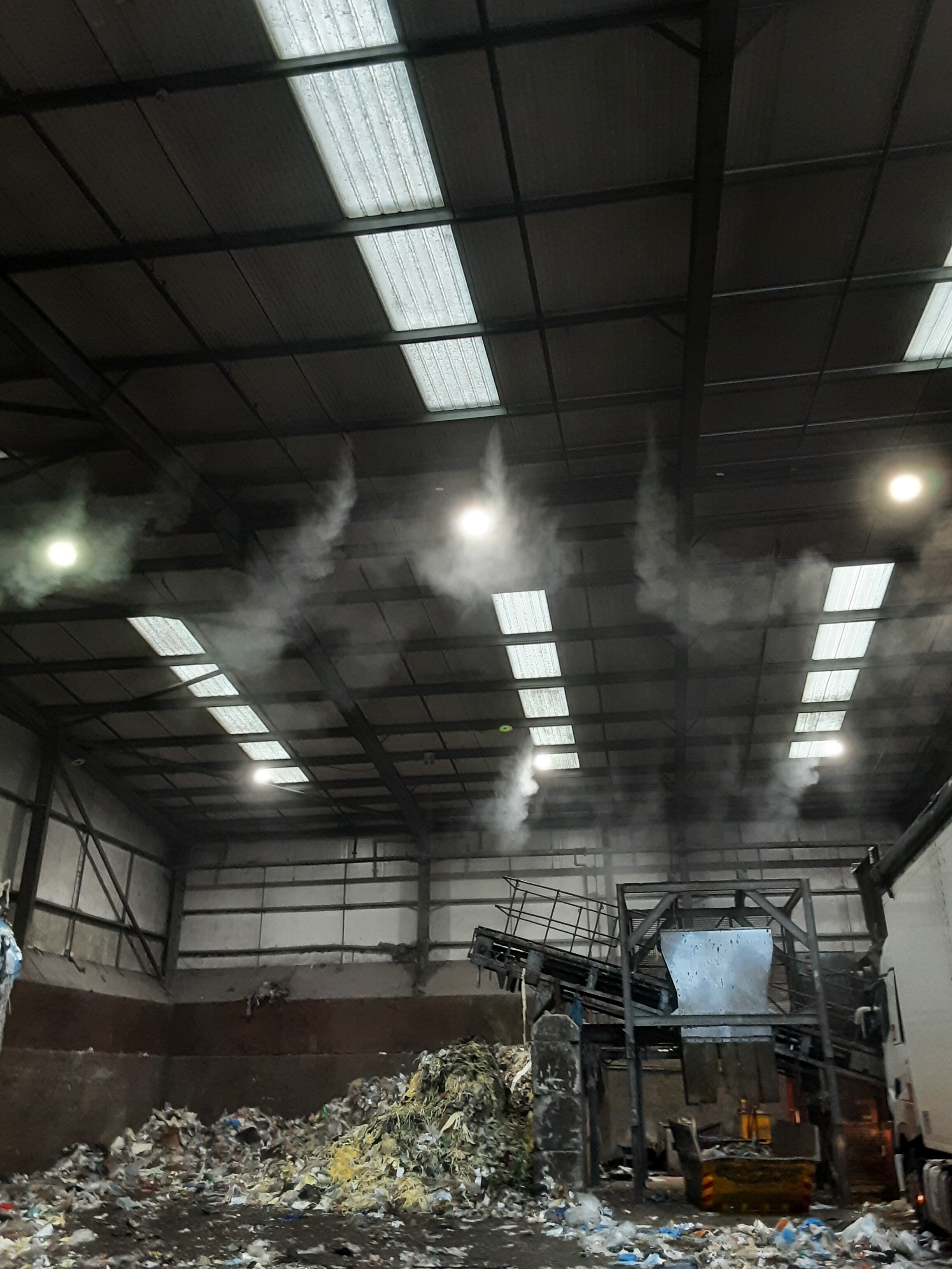 Waste Transfer Stations Dust & Odour Suppression | Corgin Ltd